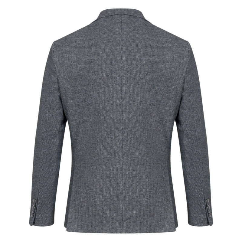 Prince Oliver σακάκι γκρι 100% wool touch (Modern Fit) - Prince Oliver