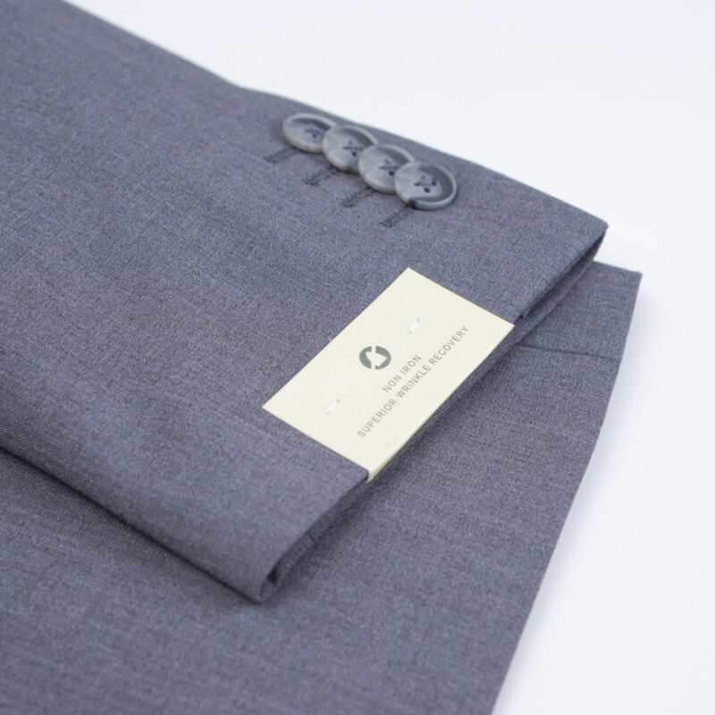 Suit Grey Comfort Stretch Slim Fit Non Iron - Prince Oliver